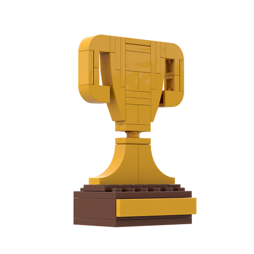 Excellence Award Trophy - Custom Set Made With Genuine LEGO® Bricks ...