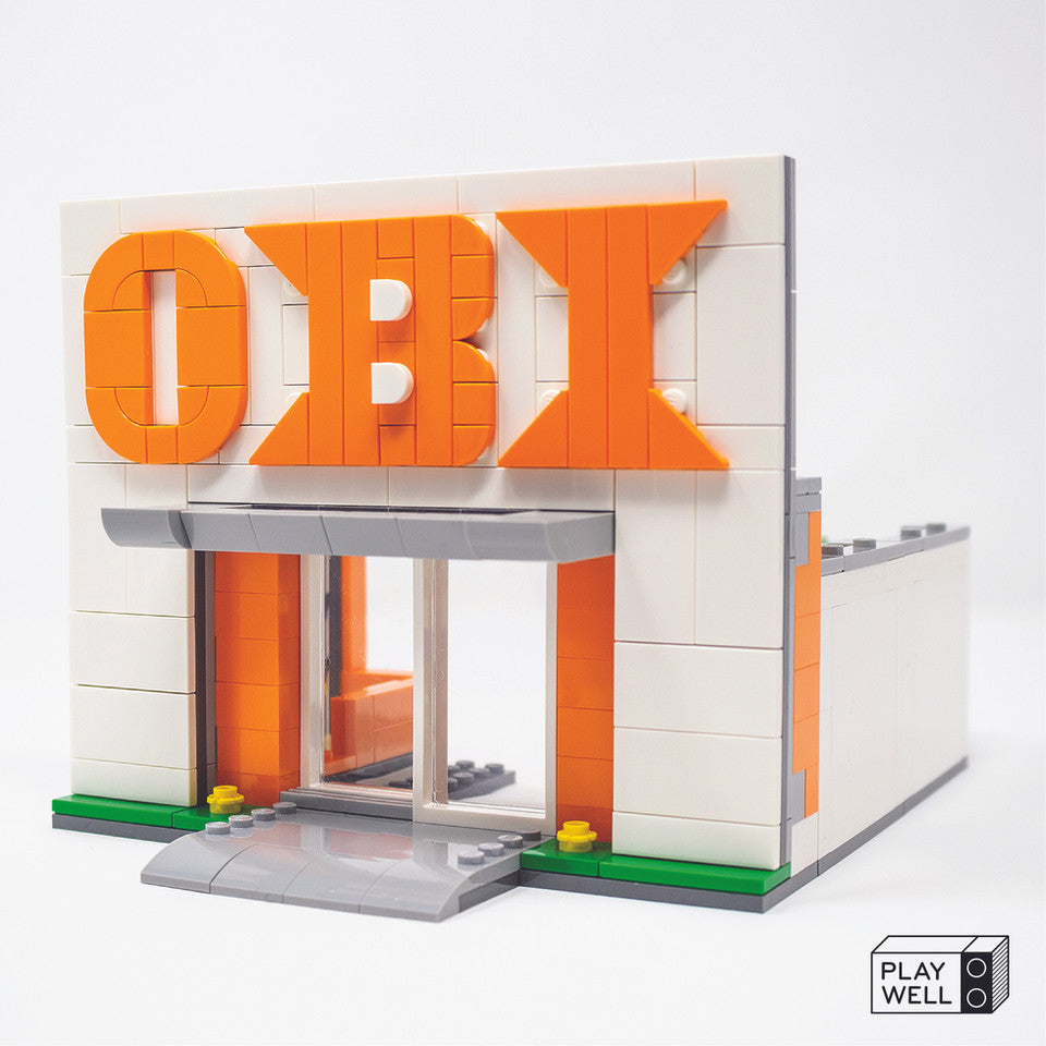 Check Out Playwell Bricks OBI Hardware Store LEGO Playset