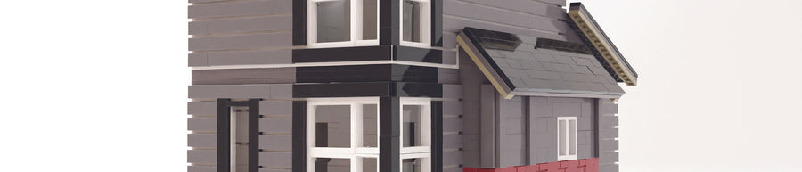 Impressive Modular House LEGO Set By Playwell Bricks
